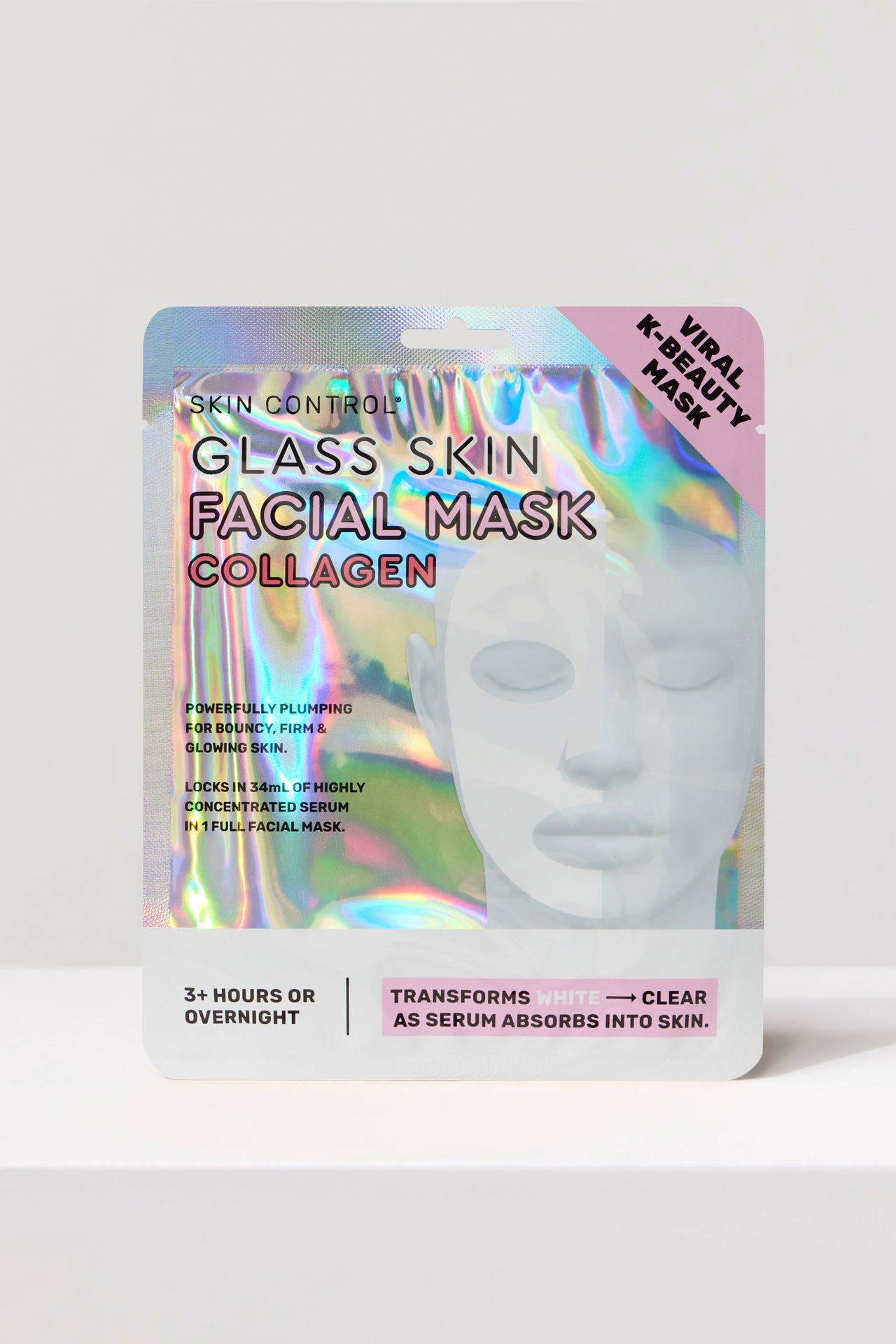 Glass Skin Facial Mask Collagen – Skin Control
